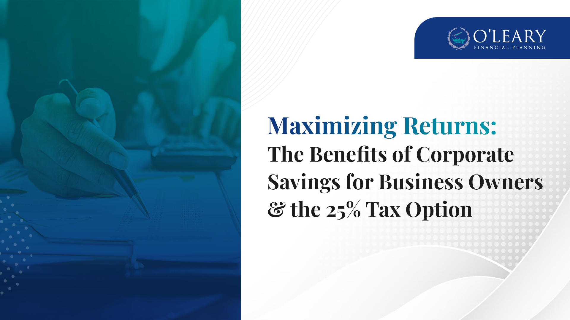 Maximizing Returns: The Benefits of Corporate Savings for Business ...
